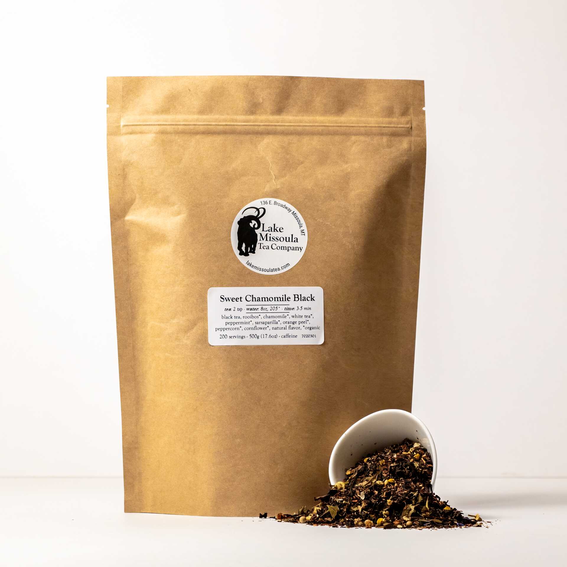 Sweet Chamomile Black - Lake Missoula Tea Company